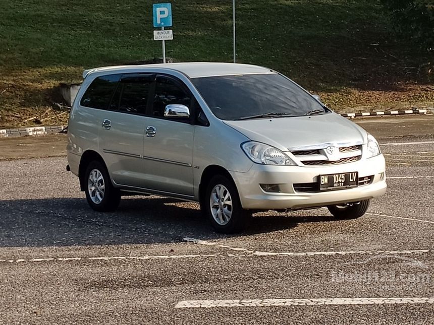 Jual Mobil Toyota Kijang Innova 2008 V 2.0 di Riau Manual MPV Silver Rp ...