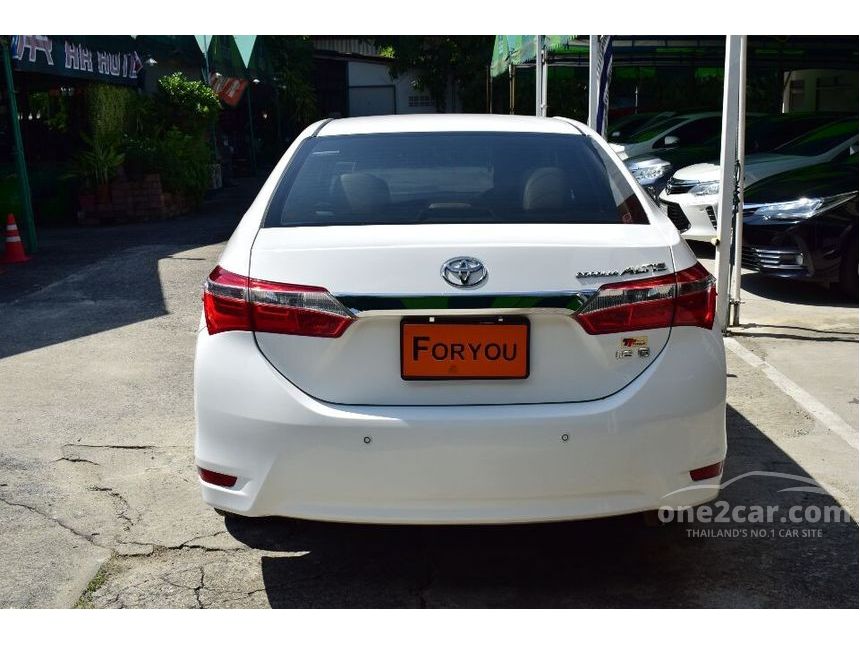 Toyota Corolla Altis 2016 (ปี 14-18) G 1.6 เกียร์อัตโนมัติ สีขาว ...