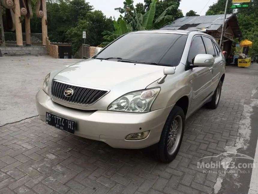 Jual Mobil Toyota Harrier 2004 300G 3.0 di Jawa Timur Automatic SUV Abu ...