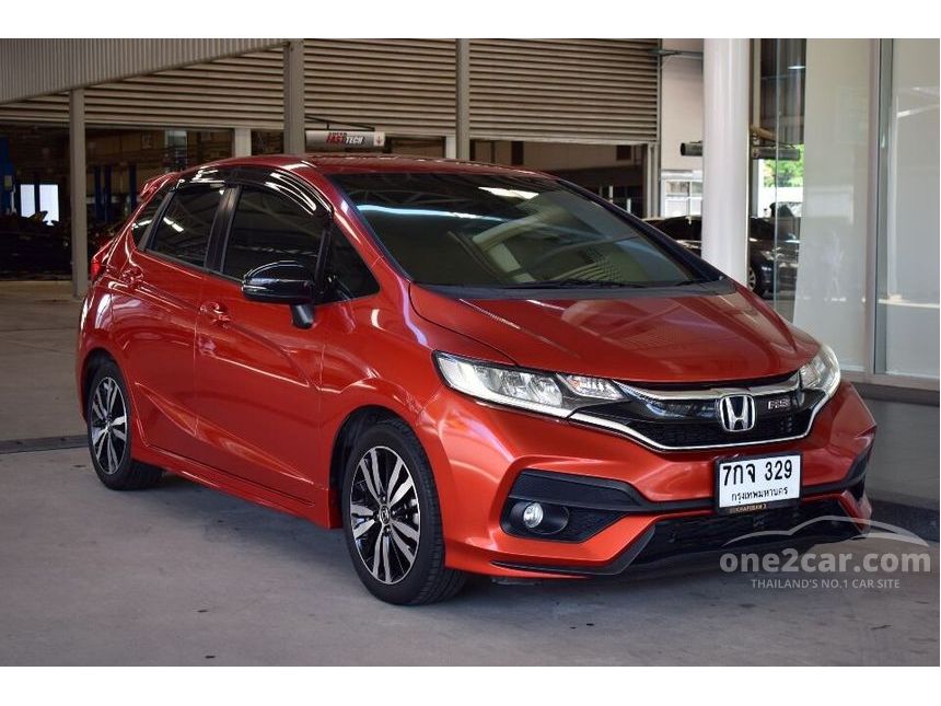 Honda Jazz 2018 (ปี 14-18) RS i-VTEC 1.5 เกียร์อัตโนมัติ สีส้ม ...