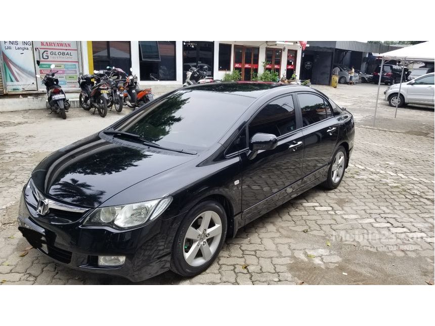 Jual Mobil Honda Civic 2007 1.8 di DKI Jakarta Automatic Sedan Hitam Rp ...