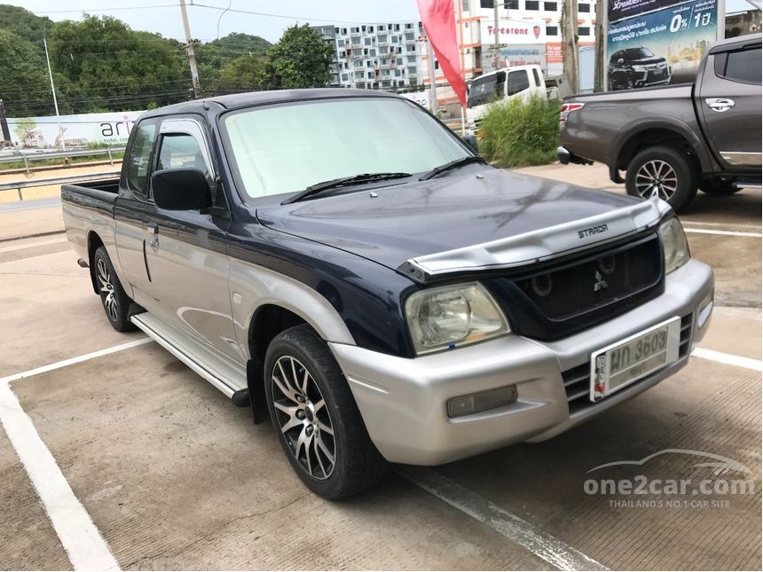 Mitsubishi Strada 2004 MEGA CAB GLX 2.8 เกียร์ธรรมดา สีน้ำเงิน ...