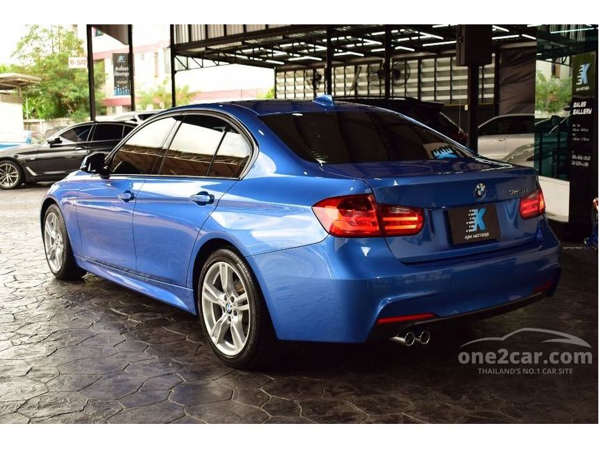BMW 325d 2014 F30 (ปี 11-16) M Sport 2.0 เกียร์อัตโนมัติ สีฟ้า ...