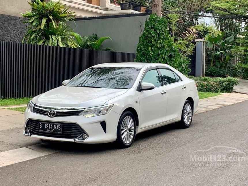 Jual Mobil Toyota Camry 2015 V 2.5 di DKI Jakarta Automatic Sedan Putih ...