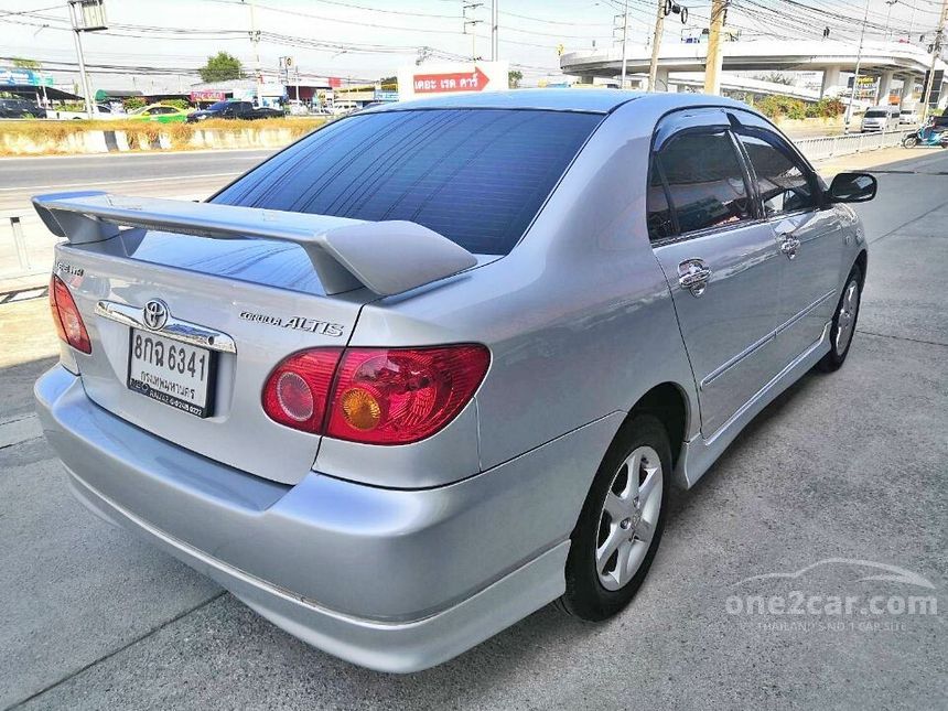 Toyota Corolla Altis 2003 E 1.6 in กรุงเทพและปริมณฑล Automatic Sedan สี ...