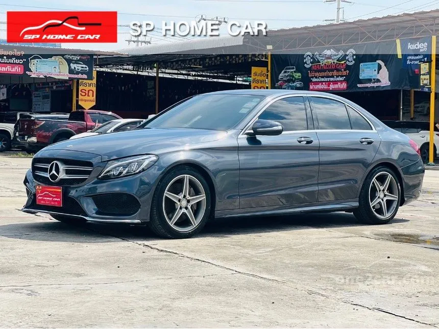 2015 Mercedes-Benz C300 2.1 W205 (ปี 14-19) Blue TEC HYBRID AMG Dynamic ...