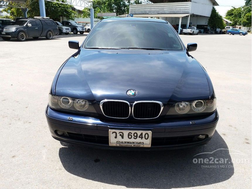 BMW 523i 2002 Comfort 2.4 in ภาคตะวันตก Automatic Sedan สีน้ำเงิน for 305,000 Baht - 4015125 ...