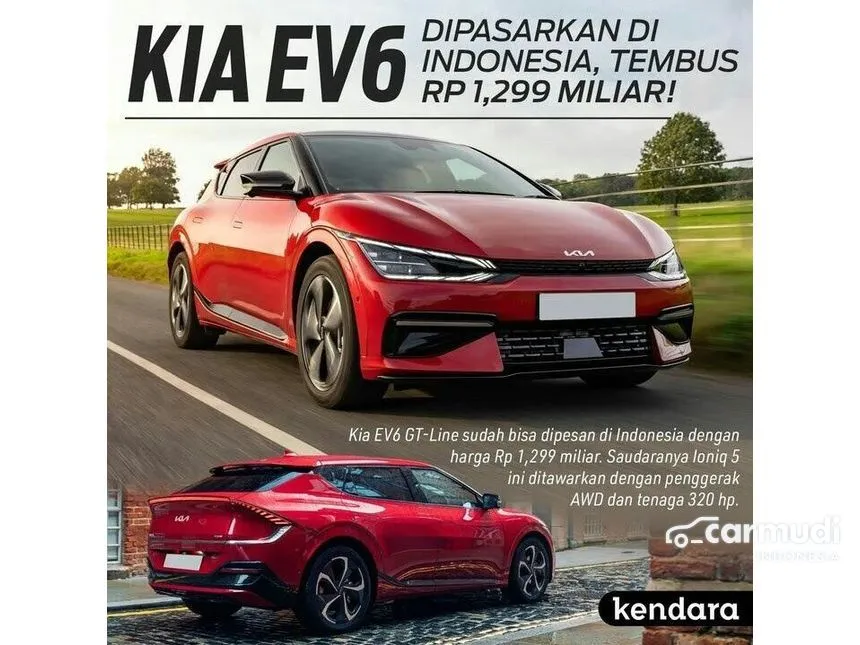 KIA EV6 2023 GT-Line in DKI Jakarta Automatic Wagon Others for Rp 1.299.000.000 - 13311725 ...