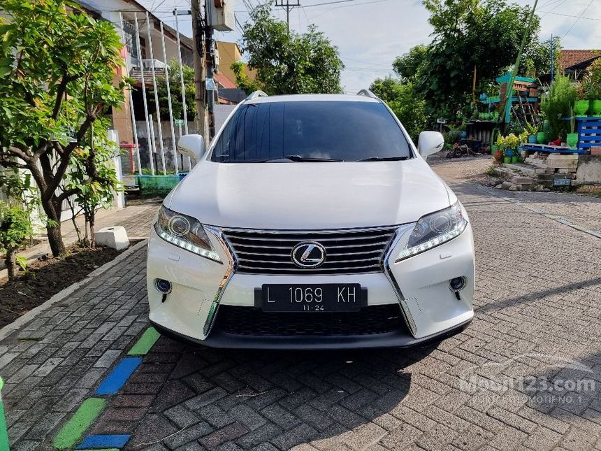 Jual Mobil Lexus RX 270 2012 2.7 di Jawa Timur Automatic SUV Putih Rp ...