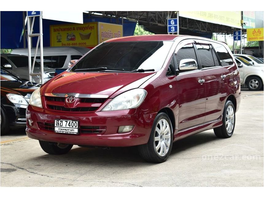 Toyota Innova 2005 V 2.0 in กรุงเทพและปริมณฑล Automatic Wagon สีแดง for ...