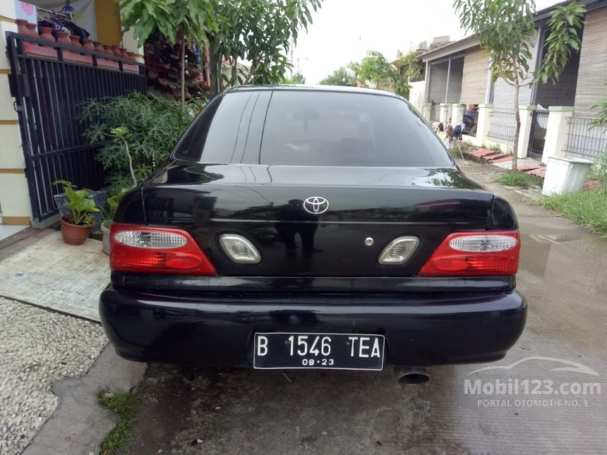 Jual Mobil Toyota Soluna 2002 XLi 1.5 di Banten Manual Sedan Hitam Rp ...