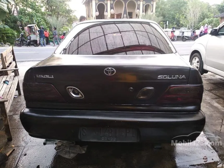 Jual Mobil Toyota Soluna 2002 GLi 1.5 di Jawa Timur Manual Sedan Hitam ...