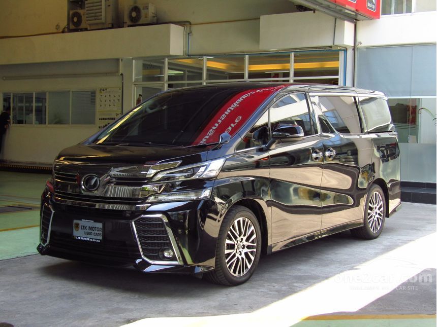 Toyota VELLFIRE 2015 (ปี 15-18) Z G EDITION 2.5 เกียร์อัตโนมัติ สีดำ ...
