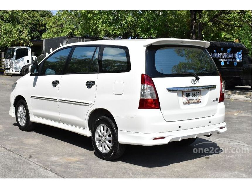 Toyota Innova 2012 V 2.0 in กรุงเทพและปริมณฑล Automatic Wagon สีขาว for ...