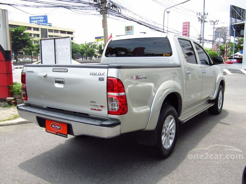 Toyota Hilux Vigo 2011 CHAMP DOUBLE CAB (ปี 11-15) G Prerunner VN Turbo 3.0 เกียร์อัตโนมัติ สี ...