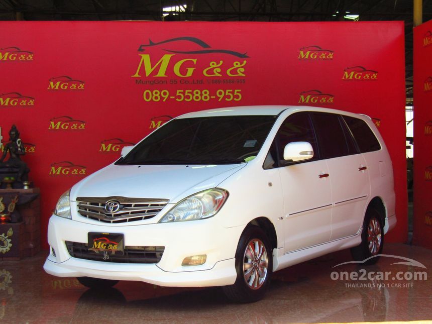 Toyota Innova 2010 V 2.0 in กรุงเทพและปริมณฑล Automatic Wagon สีขาว for ...