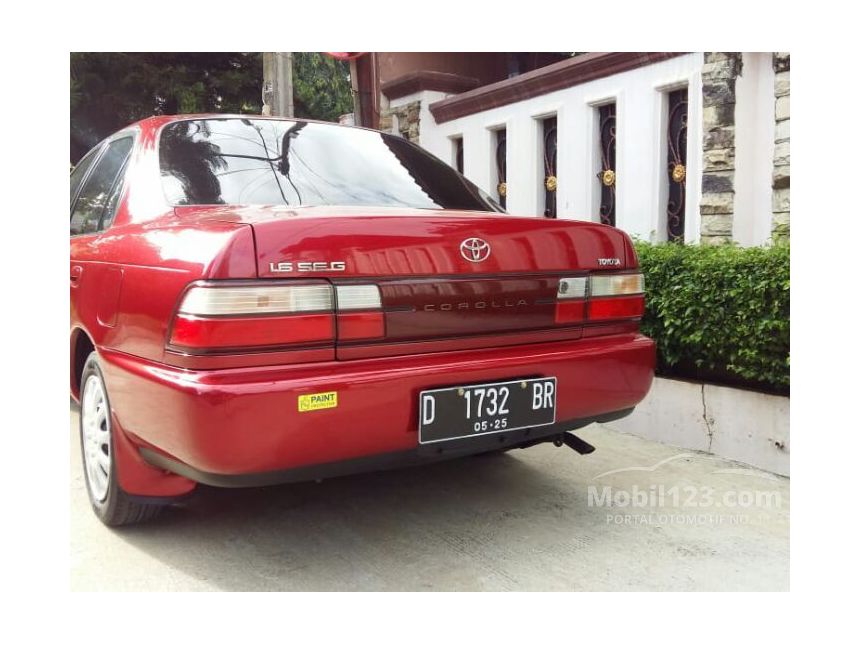 Jual Mobil Toyota Corolla 1995 1.6 di DKI Jakarta Manual Sedan Merah Rp ...