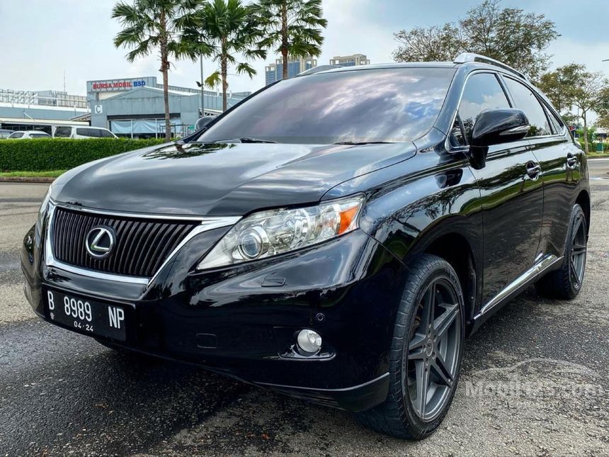 Jual Mobil Lexus RX350 2010 3.5 di Banten Automatic SUV Hitam Rp 370. ...