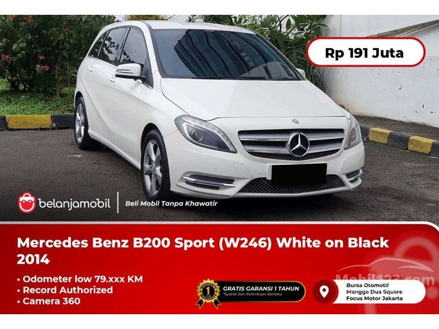Jual Mobil Mercedes-Benz B200 2014 Sport 1.6 di DKI Jakarta Automatic ...