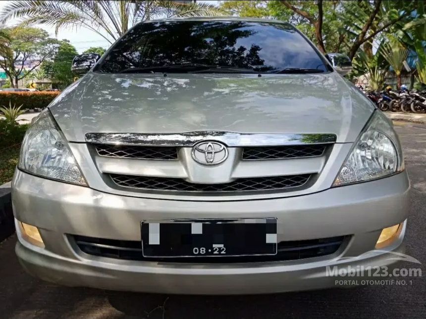 Jual Mobil Toyota Kijang Innova 2007 V 2.0 di Banten Manual MPV Silver ...