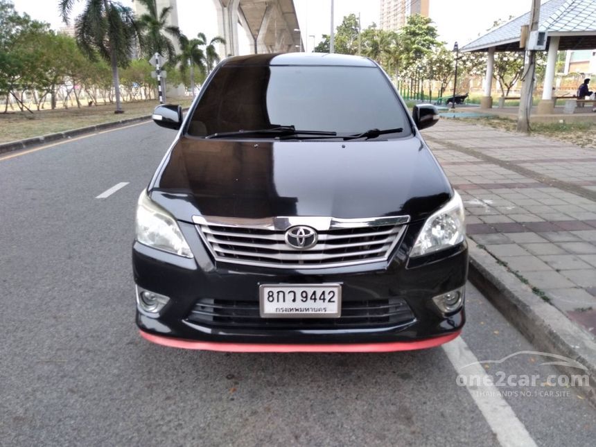 Toyota Innova 2012 V 2.0 in กรุงเทพและปริมณฑล Automatic Wagon สีดำ for ...