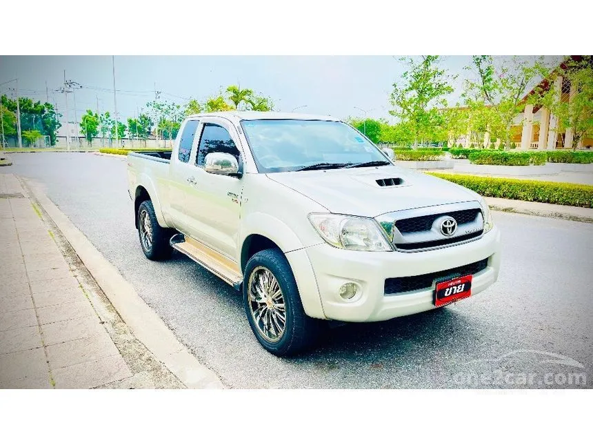 Toyota Hilux Vigo 2010 SMARTCAB (ปี 08-11) E Prerunner VN Turbo 2.5 เกียร์ธรรมดา สีเงิน ...