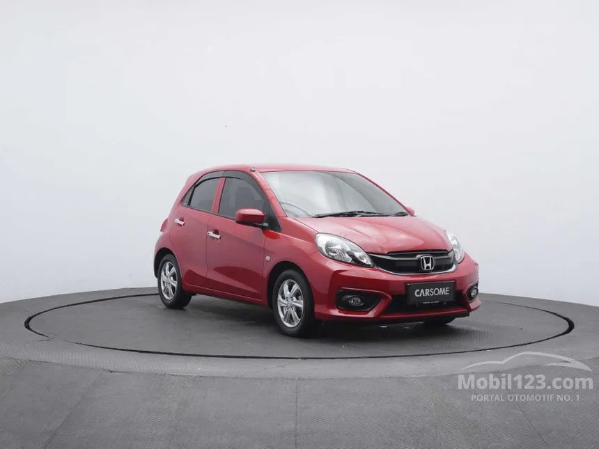 Honda Brio 2018 Satya E 1.2 di Jawa Barat Automatic Hatchback Merah ...