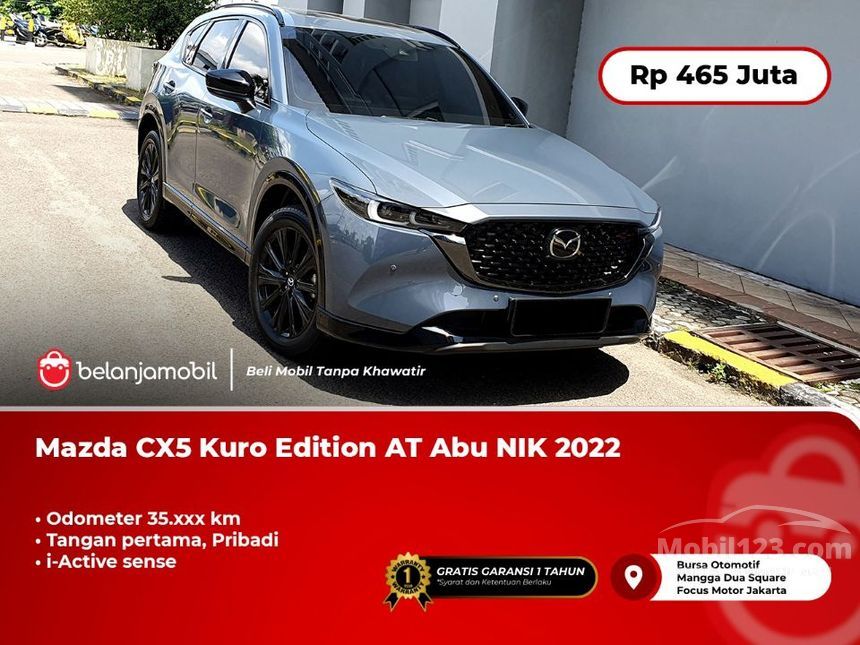 Jual Mobil Mazda CX-5 2022 Kuro Edition 2.5 di DKI Jakarta Automatic SUV Abu-abu Rp 465.000.000 ...