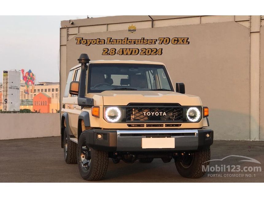 Jual Mobil Toyota Land Cruiser 2024 70 GXL 2.8 di Banten Automatic SUV ...