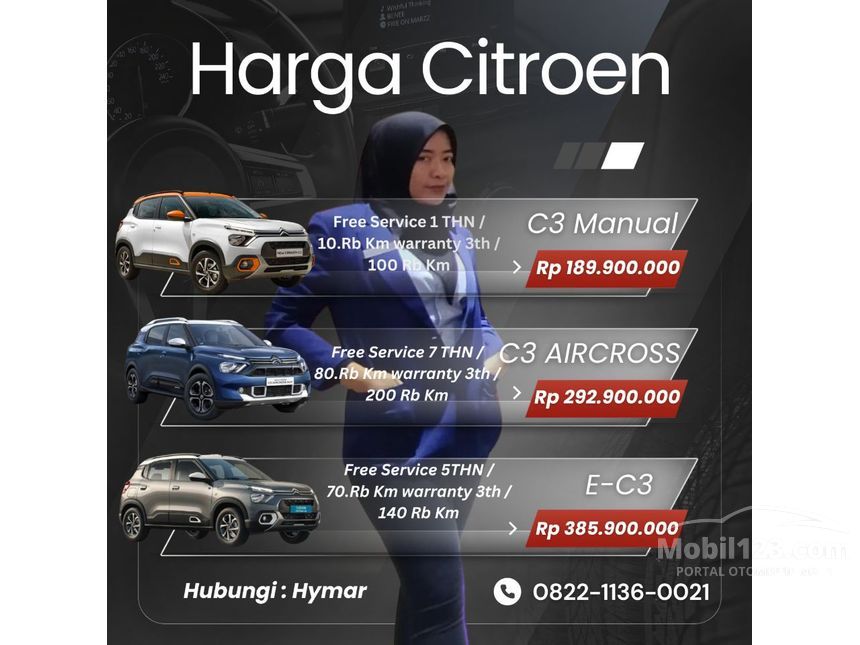 Jual Mobil Citroen C3 Aircross 2024 Puretech 110 1.2 di DKI Jakarta ...