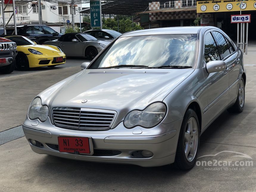 Mercedes-Benz C180 2002 2.0 in กรุงเทพและปริมณฑล Automatic Sedan สีเงิน ...