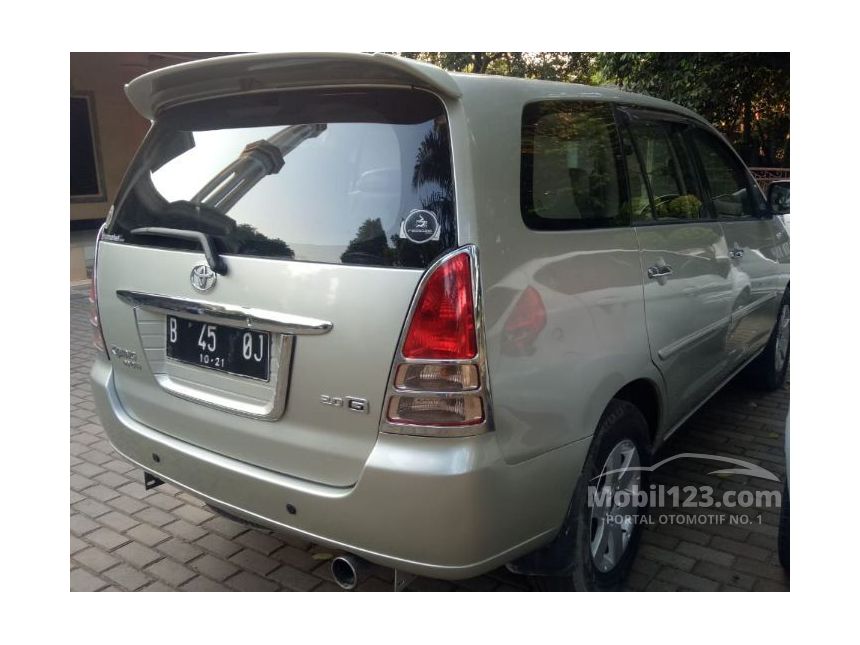 Jual Mobil Toyota Kijang Innova 2006 G 2.0 di DKI Jakarta Automatic MPV ...