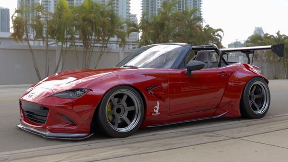 Wunderschone Mazda Mx 5 Bodykit Fotos
