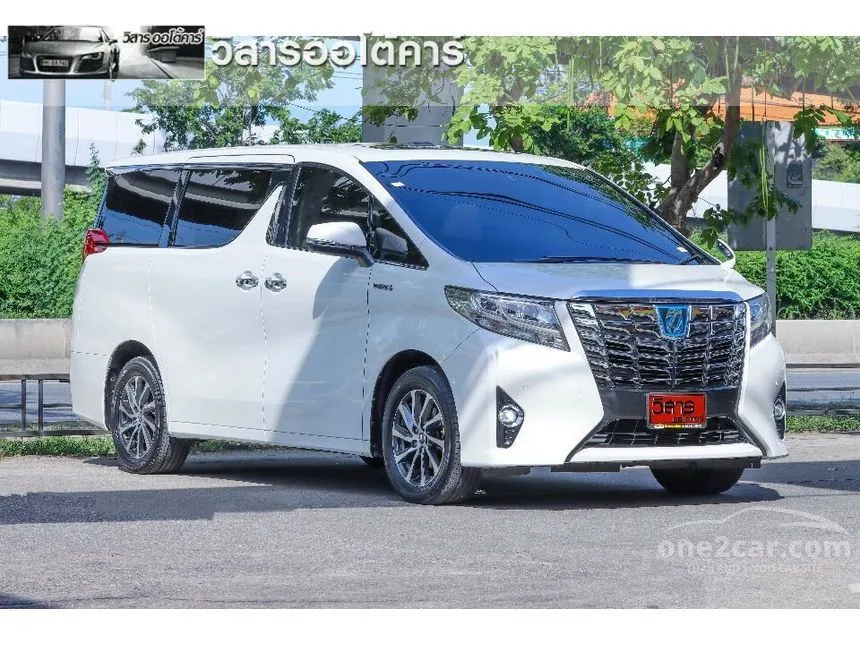 2017 Toyota Alphard 2.5 (ปี 15-23) HV 4WD Van มือสอง One2car