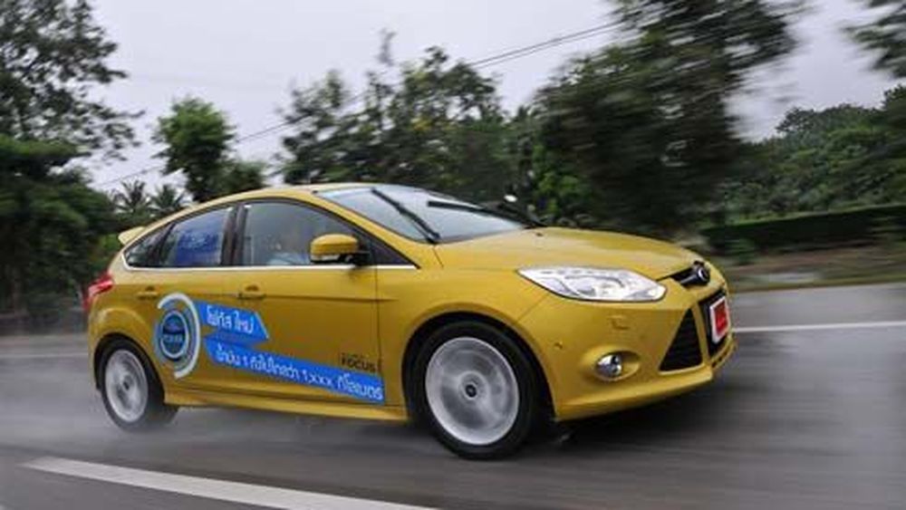 Ford Focus ใหม่ พิสูจน์ความเป็นผู้นำด้านการประหยัดน้ำมัน แบบใช้งานจริง ...