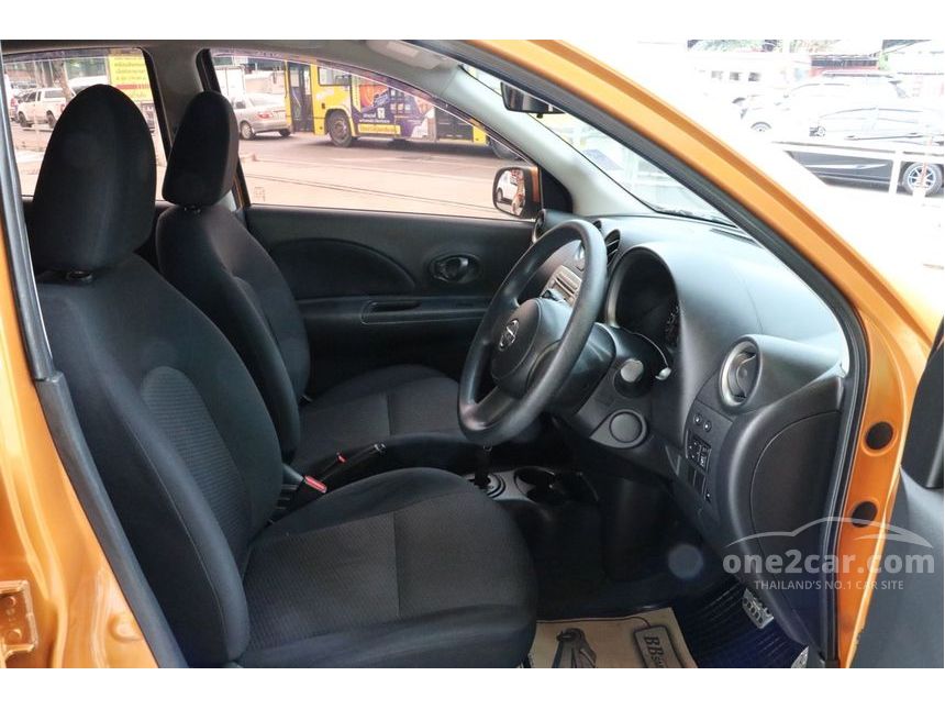Nissan March 2010 VL 1.2 in กรุงเทพและปริมณฑล Automatic Hatchback สีส้ม ...