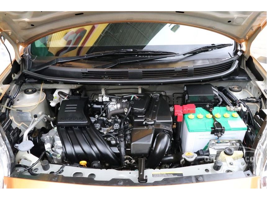 Nissan March 2010 VL 1.2 in กรุงเทพและปริมณฑล Automatic Hatchback สีส้ม ...