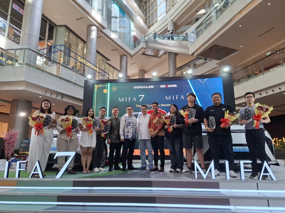 45 Unit Maxus Mifa 7 dan Mifa 9 Perdana Diserahkan ke Konsumen Indonesia, Dapat Unit Minor ...