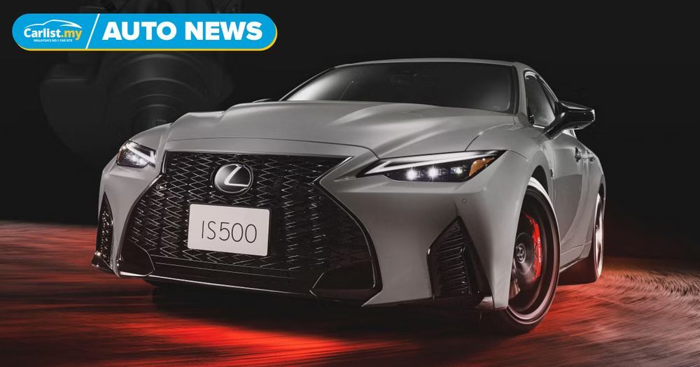 Lexus bids farewell to its last V8 sedan with IS500 Climax Edition ...