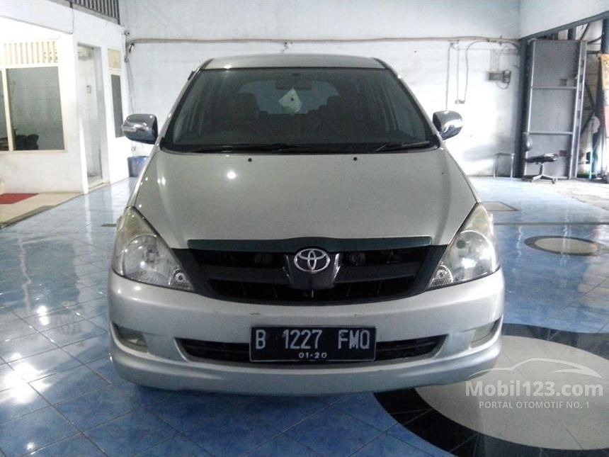 Jual Mobil Toyota Kijang Innova 2006 E 2.0 di Bali Manual MPV Silver Rp ...