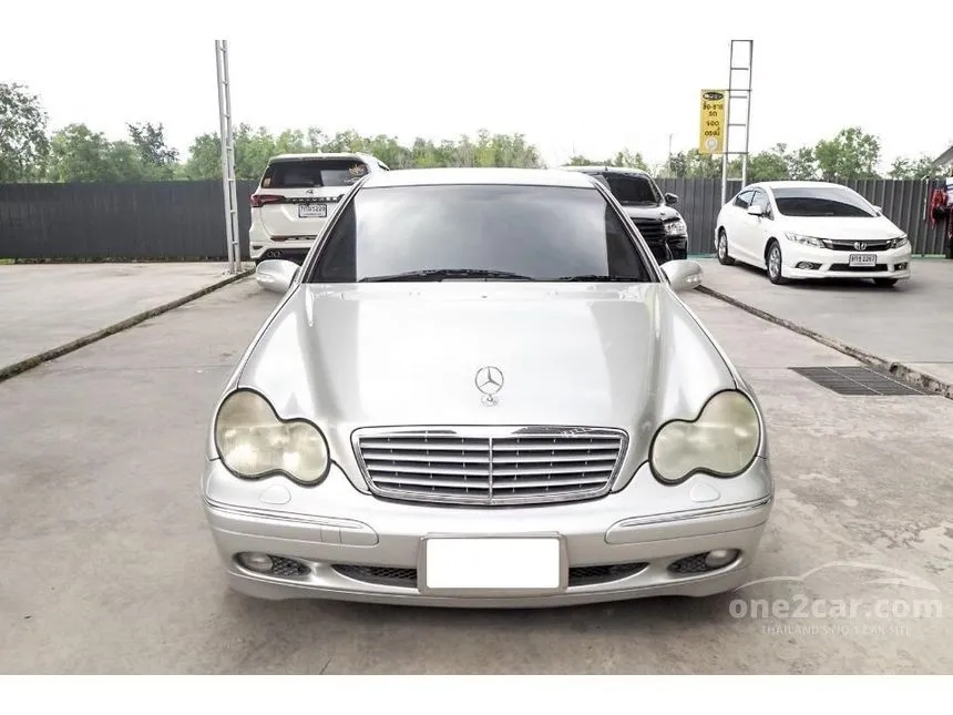 2003 Mercedes-Benz C200 Kompressor 1.8 W203 (ปี 01-07) Avantgarde Sedan ...
