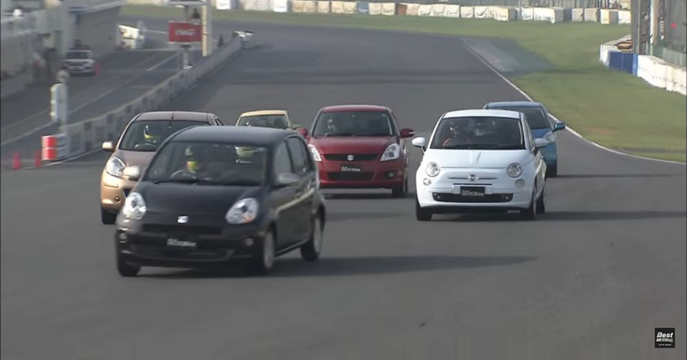 Watch These Cute Hatchbacks Battle On Tsukuba Circuit - Auto News ...