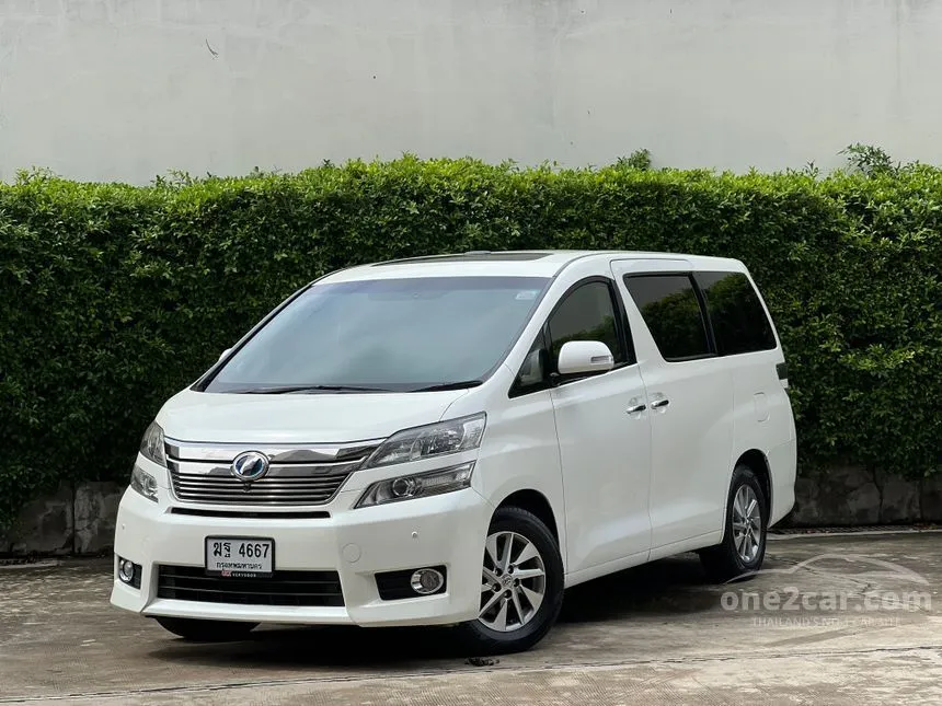 2012 Toyota Vellfire 2.4 (ปี 08-14) Hybrid E-Four 4WD Wagon for sale on ...