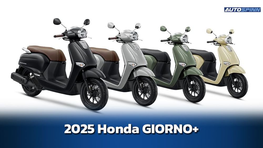 Honda GIORNO+ 2025 สเปคและราคา - มอเตอร์ไซค์เปิดตัวใหม่