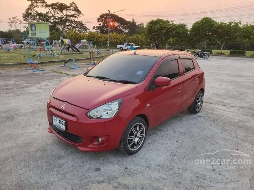 2012 Mitsubishi Mirage 1.2 (ปี 12-18) GLX Hatchback มือสอง One2car