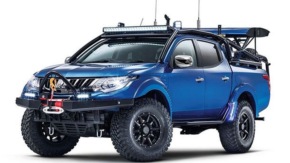 Mitsubishi อวดโฉม Triton แต่งโหด ลุยทุกเส้นทาง - ข่าวในวงการรถยนต์