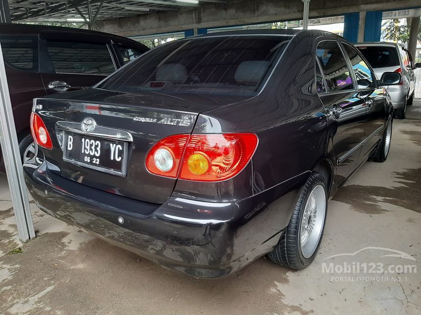 Jual Mobil Toyota Corolla Altis 2002 G 1.8 di Jawa Barat Automatic ...