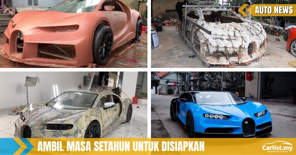 Youtuber Vietnam Cipta Bugatti Chiron Buatan Tangan Paling Realistik Di ...