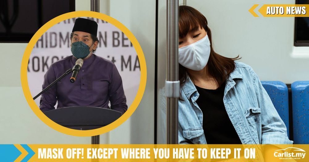 New SOP: Face Masks Still Required On Public Transport, E-Hailing Rides ...