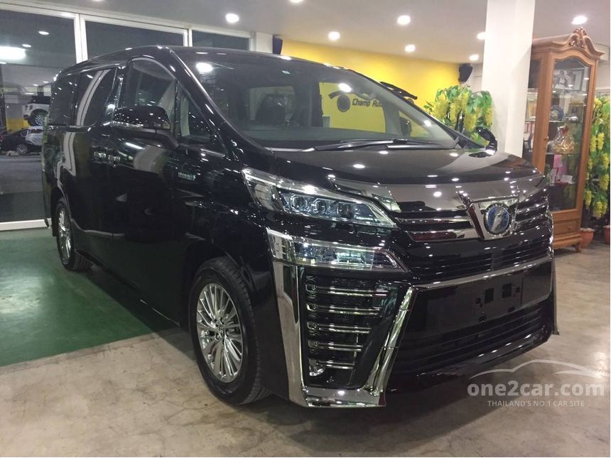 Toyota Vellfire 2019 2.5 in กรุงเทพและปริมณฑล Automatic Van สีดำ for ...